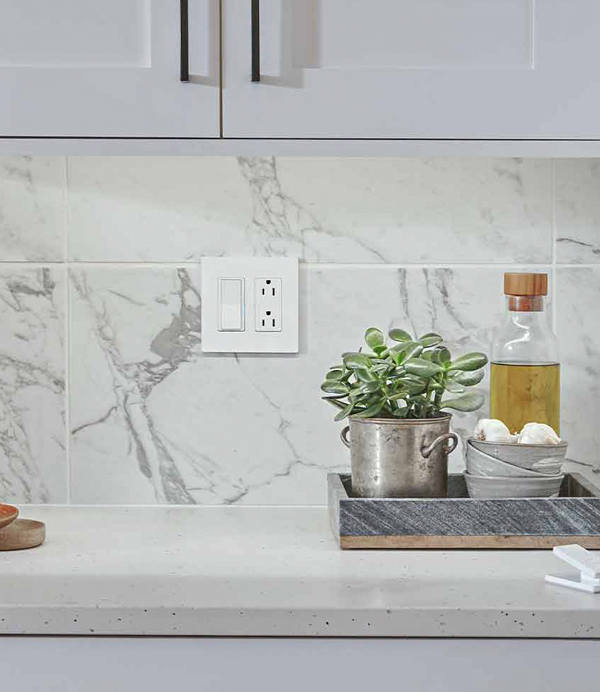 Diva Smart Dimmer Switch for ELV+ Lighting | Caséta by Lutron